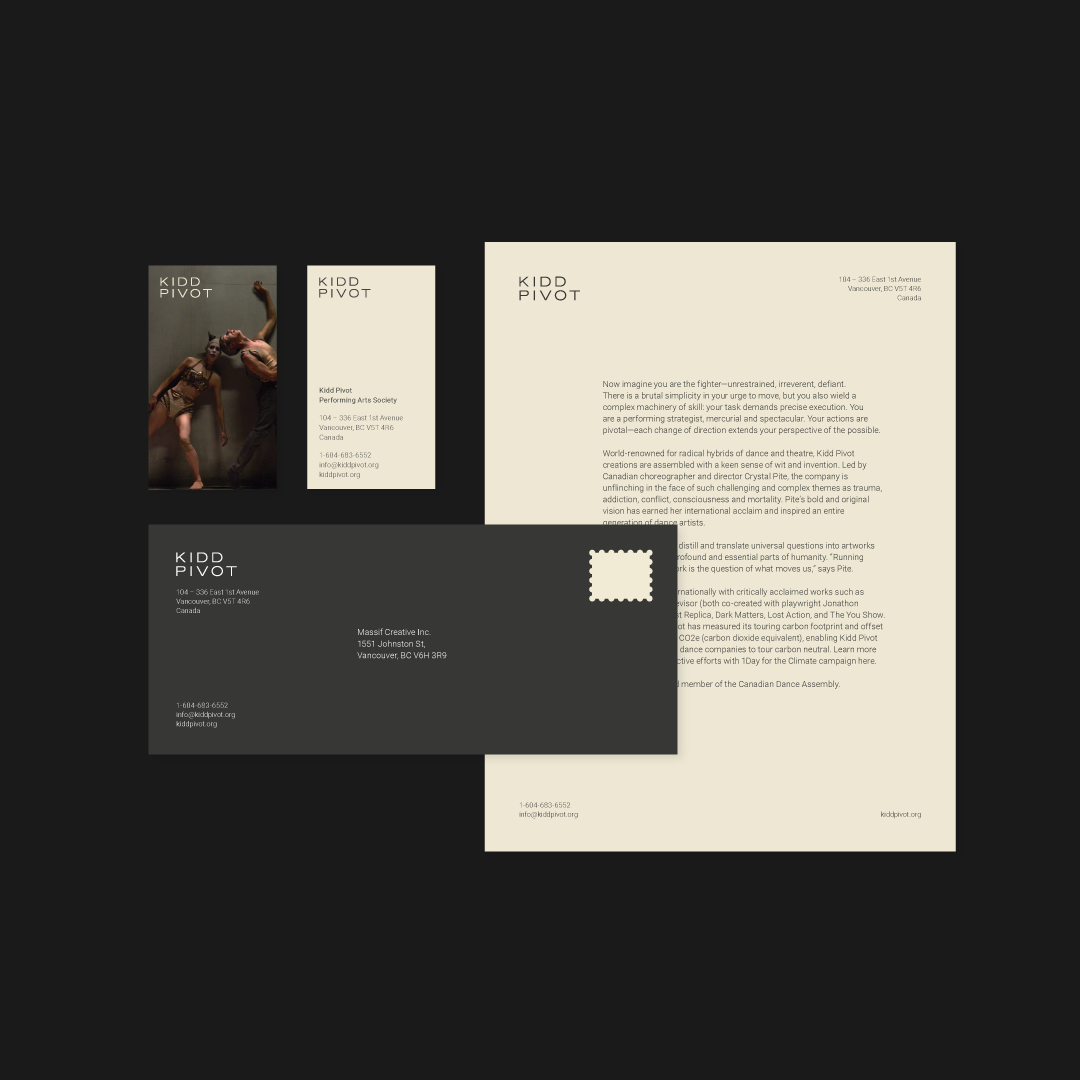 Kidd Pivot Brand Identity - Massif Creative